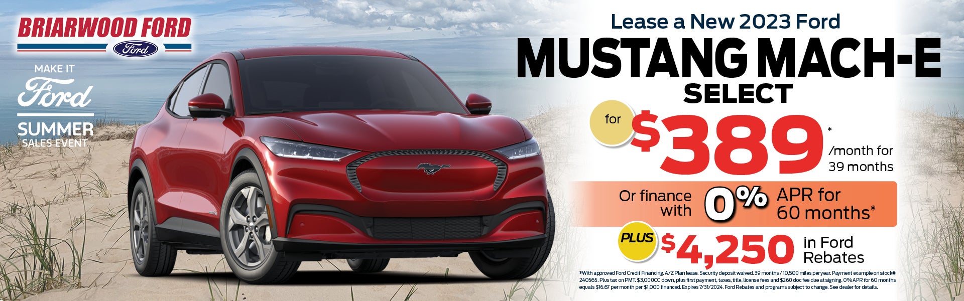 Mach E Lease Deals